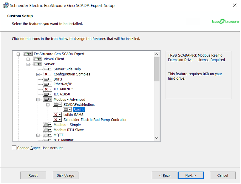 SCADAPack Modbus Realflo Driver Guide - Confirm that the Realflo Server Component is Installed ...